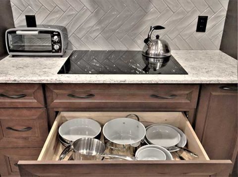 Before and After Open concept kitchen remodel | Capitol Kitchens & Bath